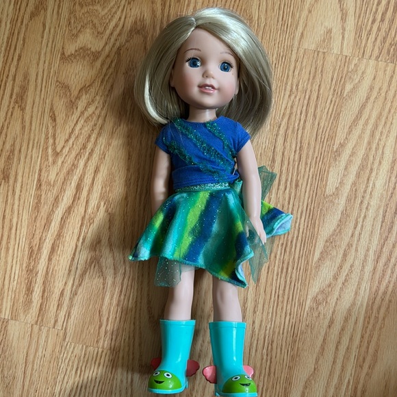 American Girl | Toys | American Girl Wellie Wishers Camille Doll 4 12 ...